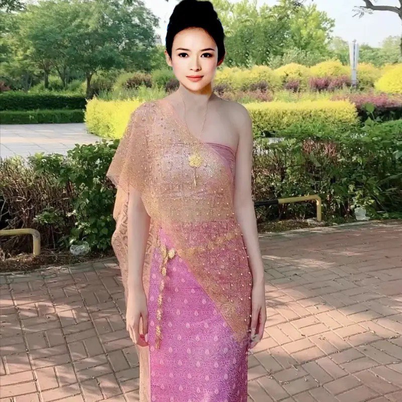 Ready Stock 2025 CNY Sale Thai Traditional Xishuangbanna Dai costume ...