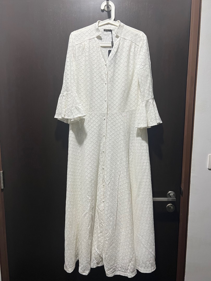 Riva Long Dress Full Laced, Women's Fashion, Dresses & Sets, Dresses on ...