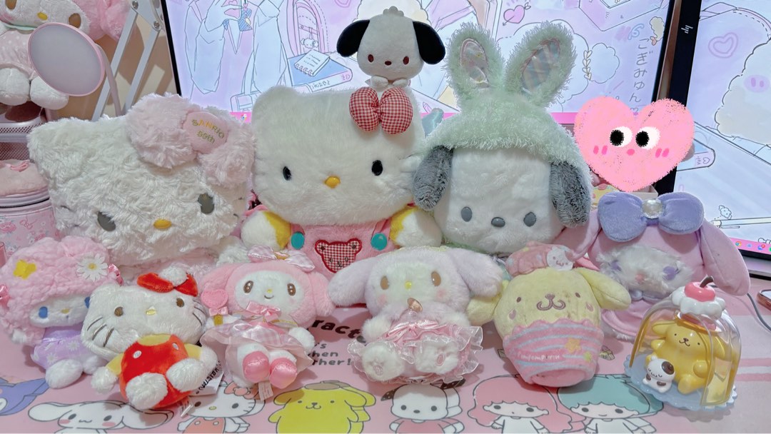 Sanrio Merch My Melody Pochacco My Sweet Piano Hello Kitty Pompompurin ...