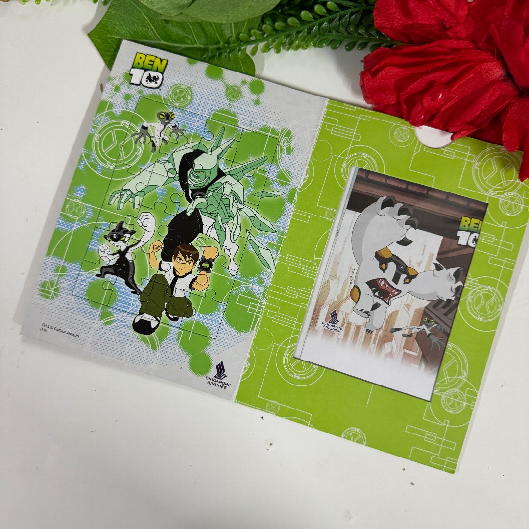 Singapore airlines Ben 10 puzzle_ Ben ten photo frame, Hobbies & Toys ...