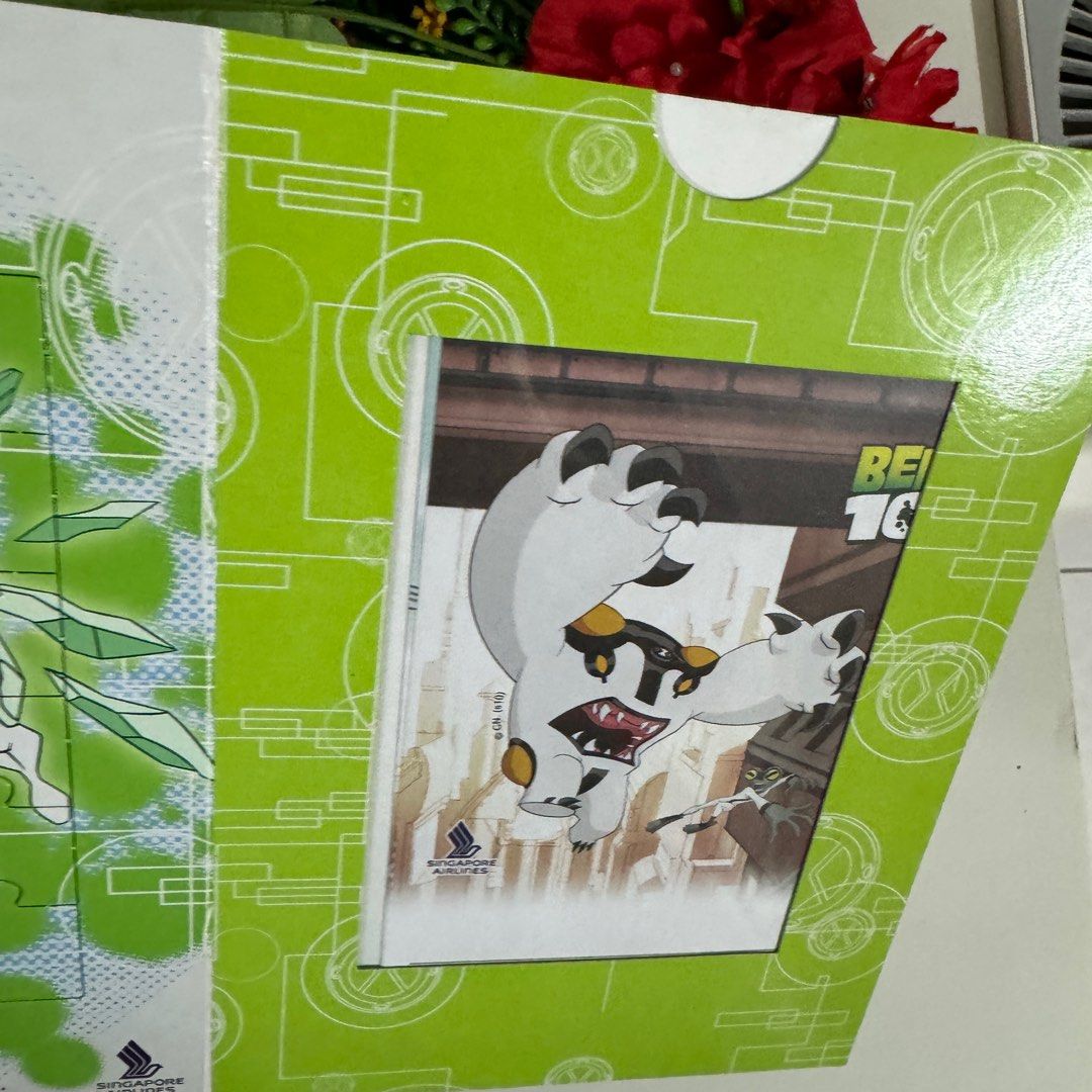 Singapore airlines Ben 10 puzzle_ Ben ten photo frame, Hobbies & Toys ...