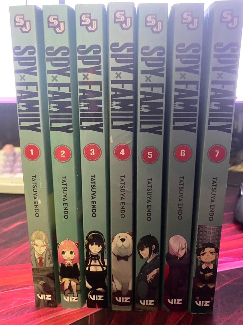 SPYxFAMILY MANGA VOLUME 1234567, Hobbies & Toys, Books & Magazines ...