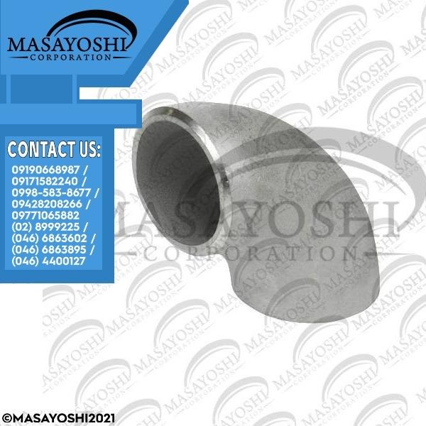 Stainless Steel Elbow 304 x 90o sch 40 Buttweld | SS Elbow | SS ...