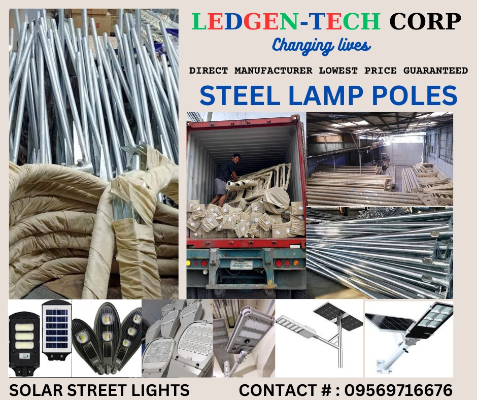 STEEL POLE/ LAMP POST/ OCTAGONAL POLE, Commercial & Industrial ...