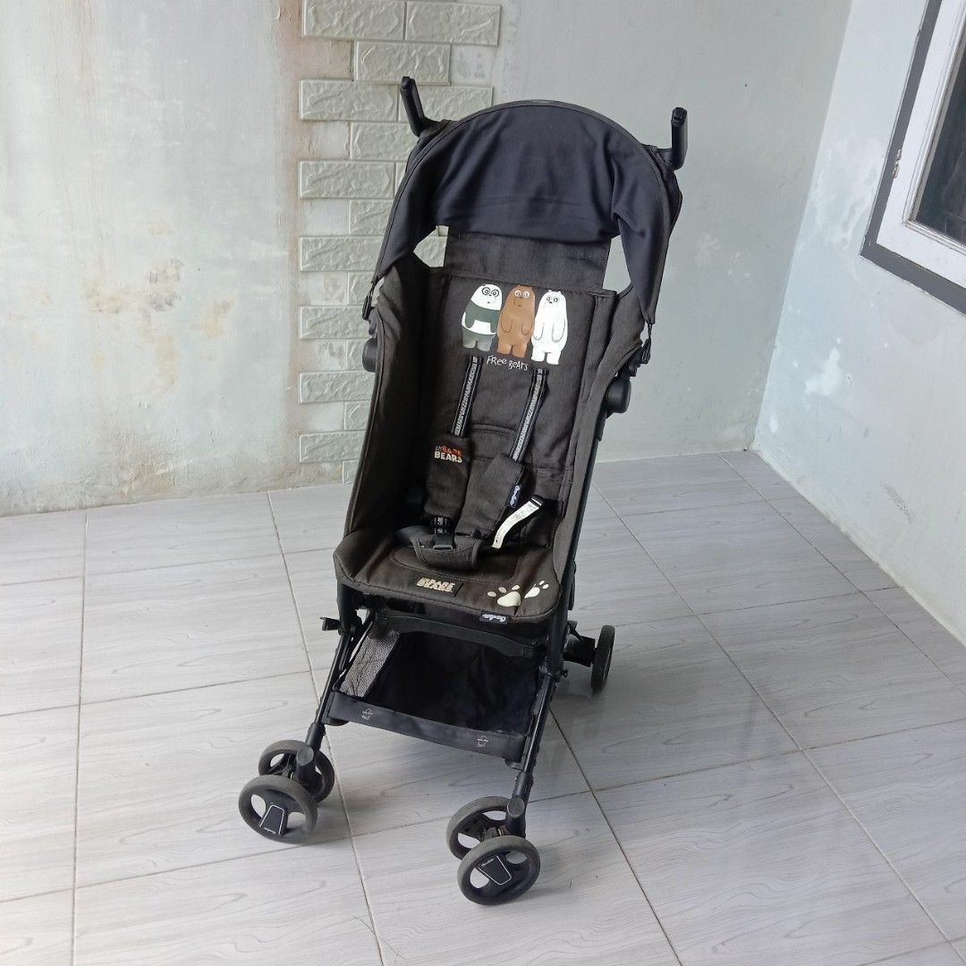 Stroller Cocolatte X We Bare Bears CL 6959 Minima, Bayi & Anak, Kereta ...