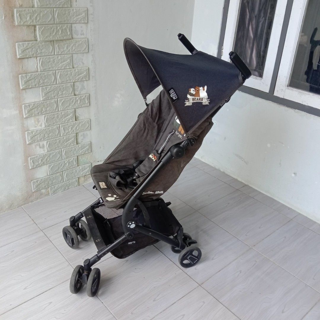 Stroller Cocolatte X We Bare Bears CL 6959 Minima, Bayi & Anak, Kereta ...