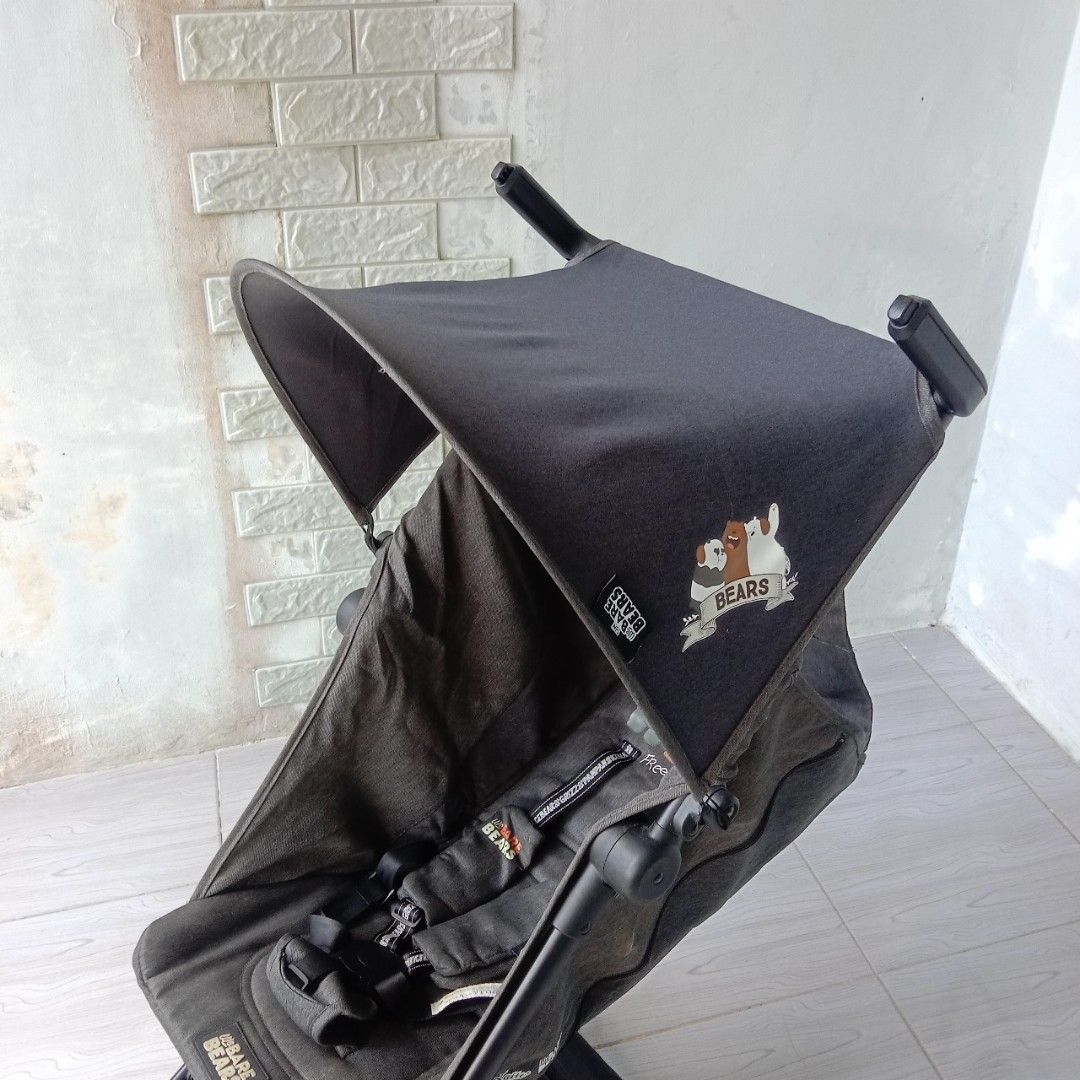 Stroller Cocolatte X We Bare Bears CL 6959 Minima, Bayi & Anak, Kereta ...