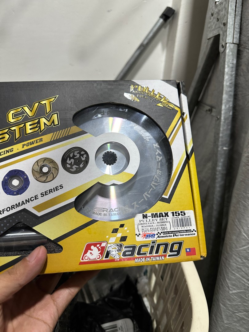 Sun Racing pulley set for NMAX 155, Motorbikes, Motorbike Parts ...