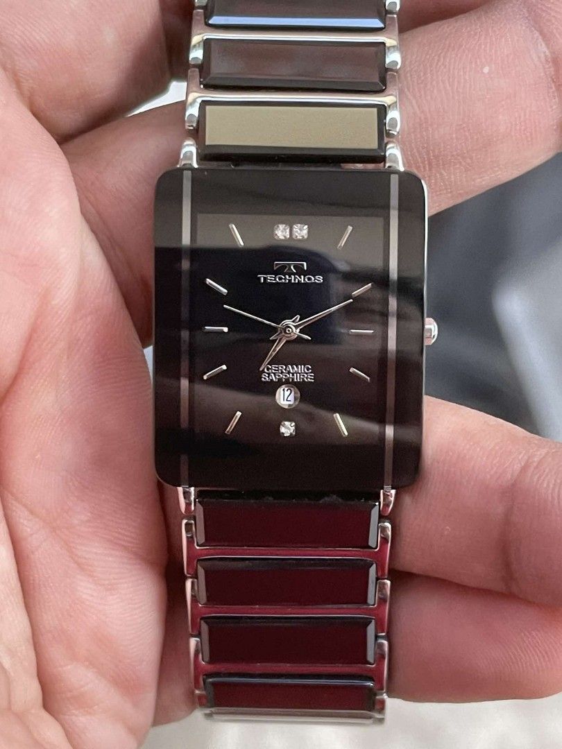 TECHNOS CERAMIC SAPPHIRE CRYSTAL TAM-530, Men's Fashion, Watches & Accessories, Watches on Carousell
