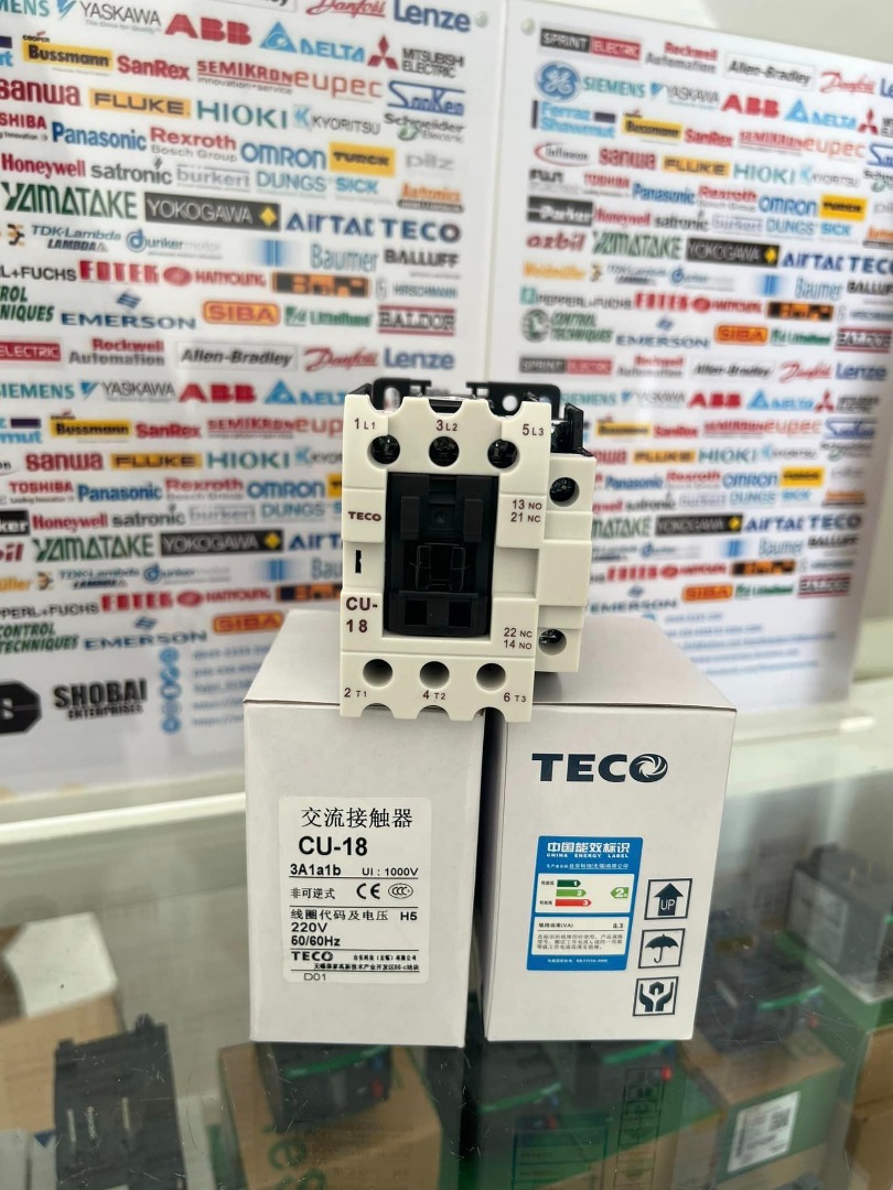 TECO | CU-18 220V Magnetic Contactor, Commercial & Industrial, Construction Tools & Equipment on ...