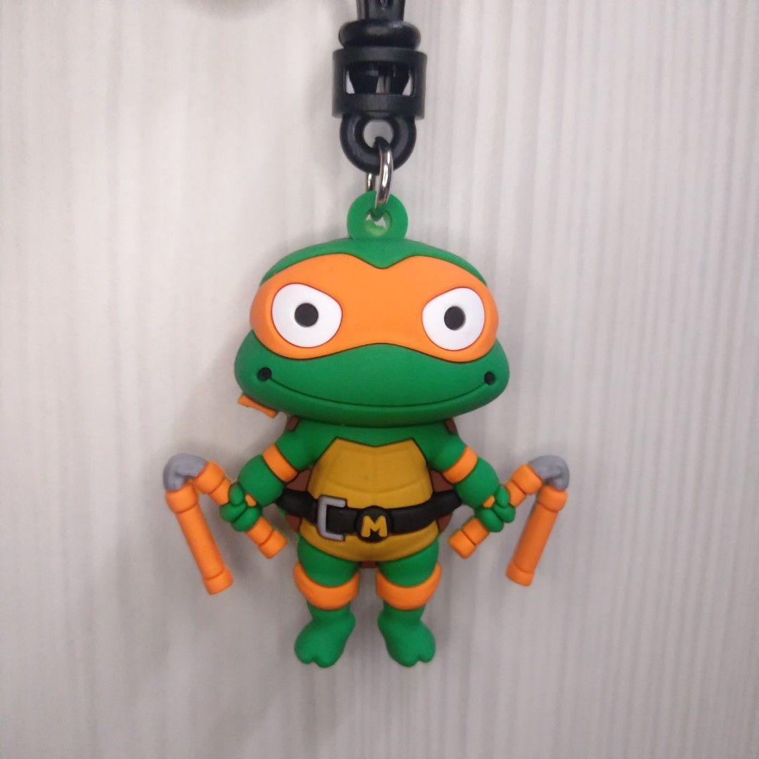 TMNT Mutant Mayhem keychain - Michelangelo, Hobbies & Toys, Toys ...