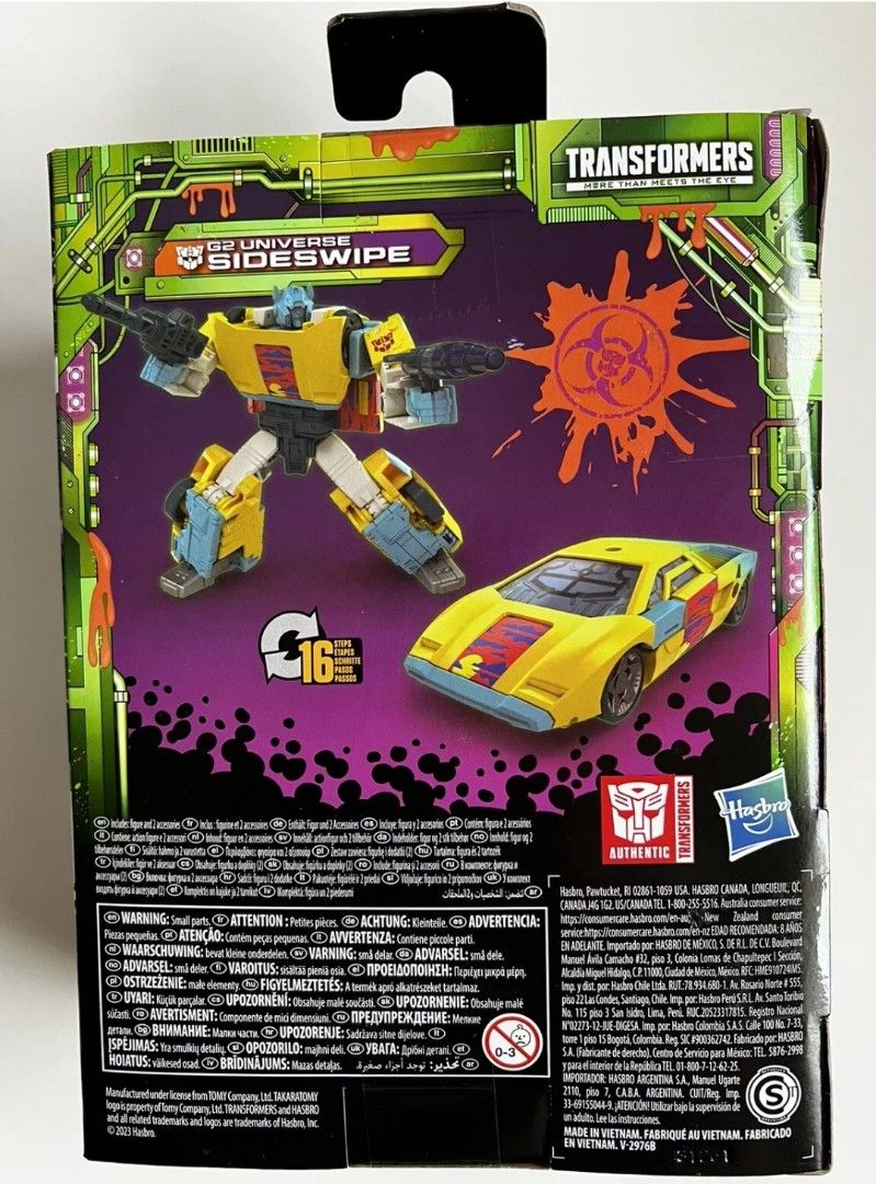 Transformers Legacy Evolution G2 Universe Sideswipe, Hobbies & Toys ...