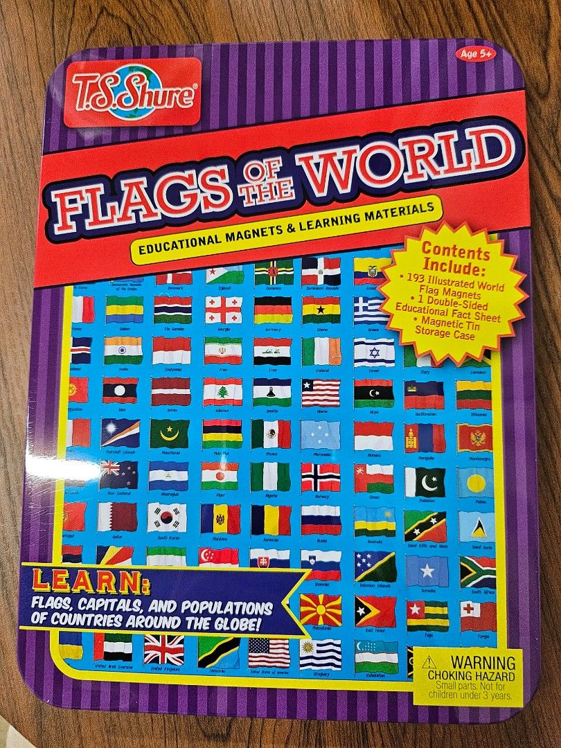 TS shure flags of the worlds, Hobbies & Toys, Toys & Games on Carousell