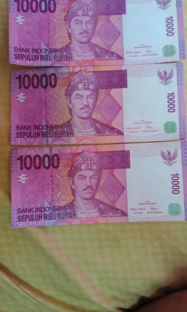 Uang Jadul Rp. 10.000, Antik, Uang Lama di Carousell