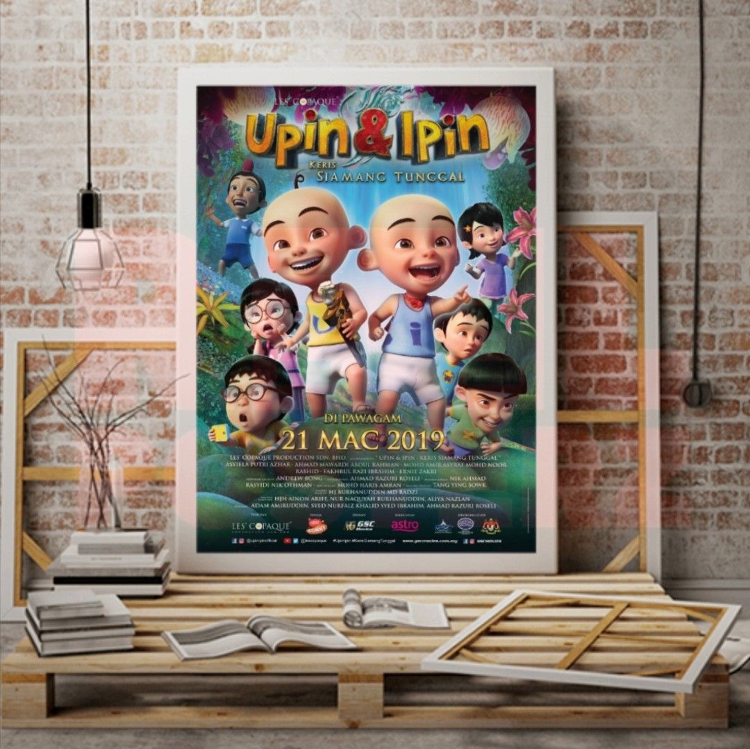 UPIN & IPIN: KERIS SIAMANG TUNGGAL (2019) Movie Poster 1-Sided Original ...