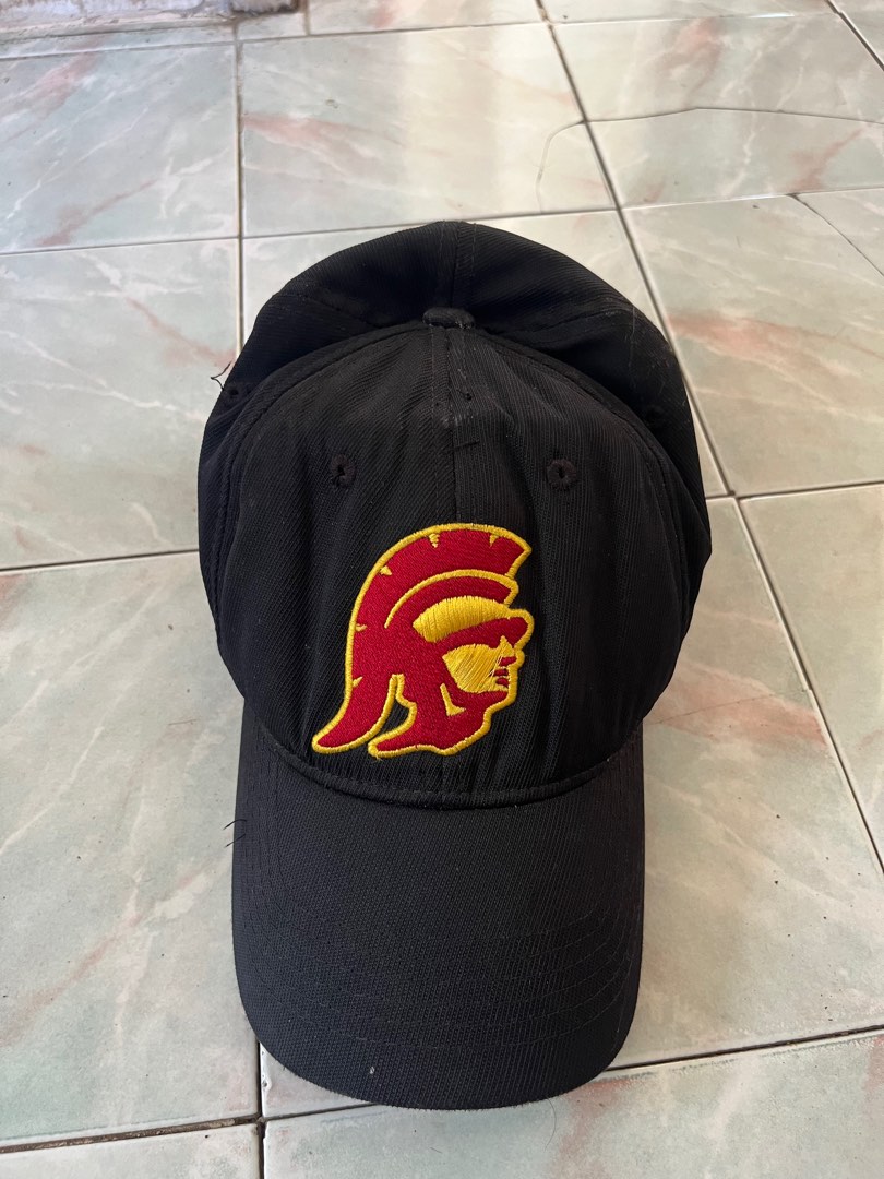 USC TROJANS SOUTHERN CAL HELMET LOGO FOOTBALL BLACK, Men's Fashion ...