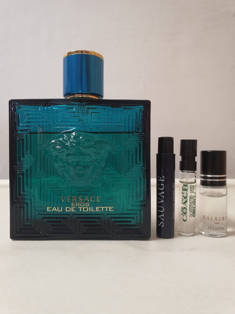 Versace Eros (2021 Batch) with free gifts, Beauty & Personal Care ...
