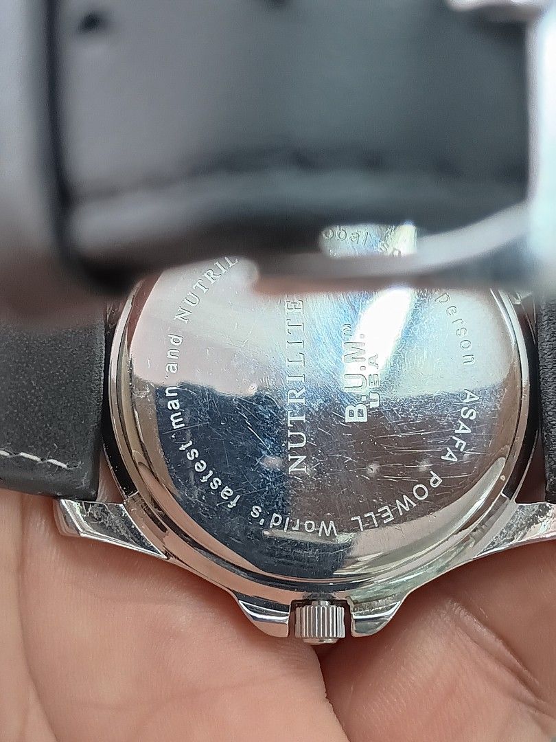 Vintage Bum Asafa Powell gent watch, Men's Fashion, Watches ...