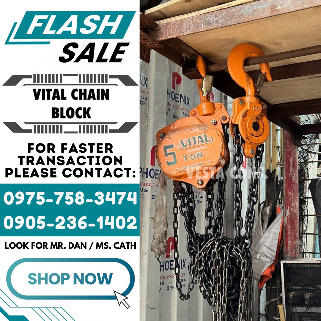 Vital Chain Block, Commercial & Industrial, Construction Tools ...