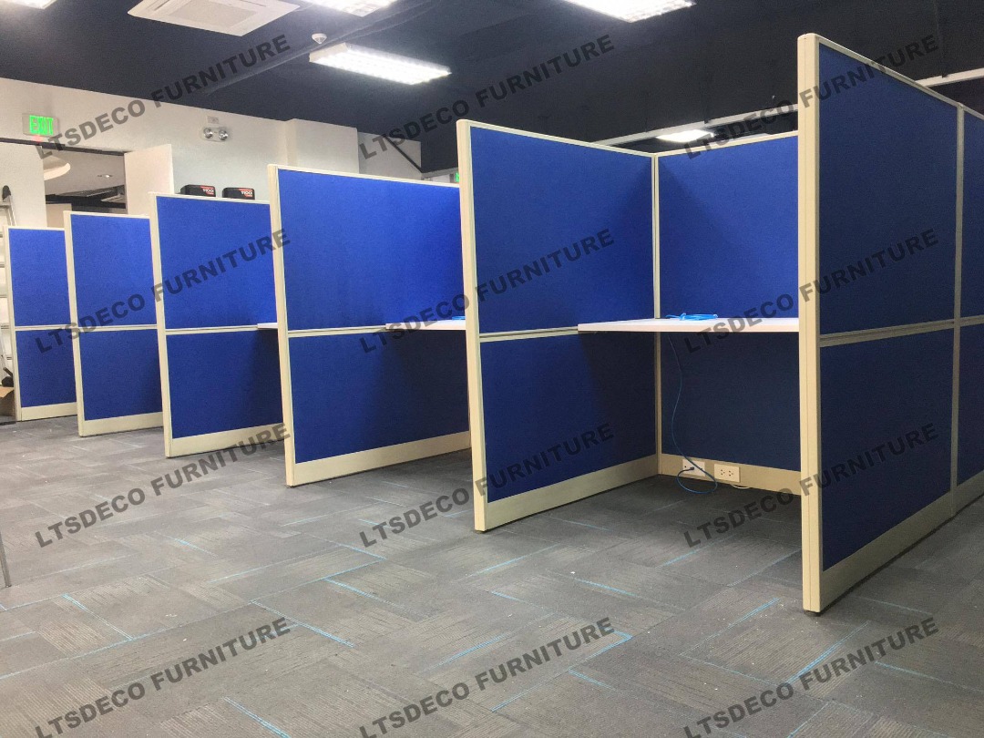 workstation office partition furniture bpo cubicles, Furniture & Home ...