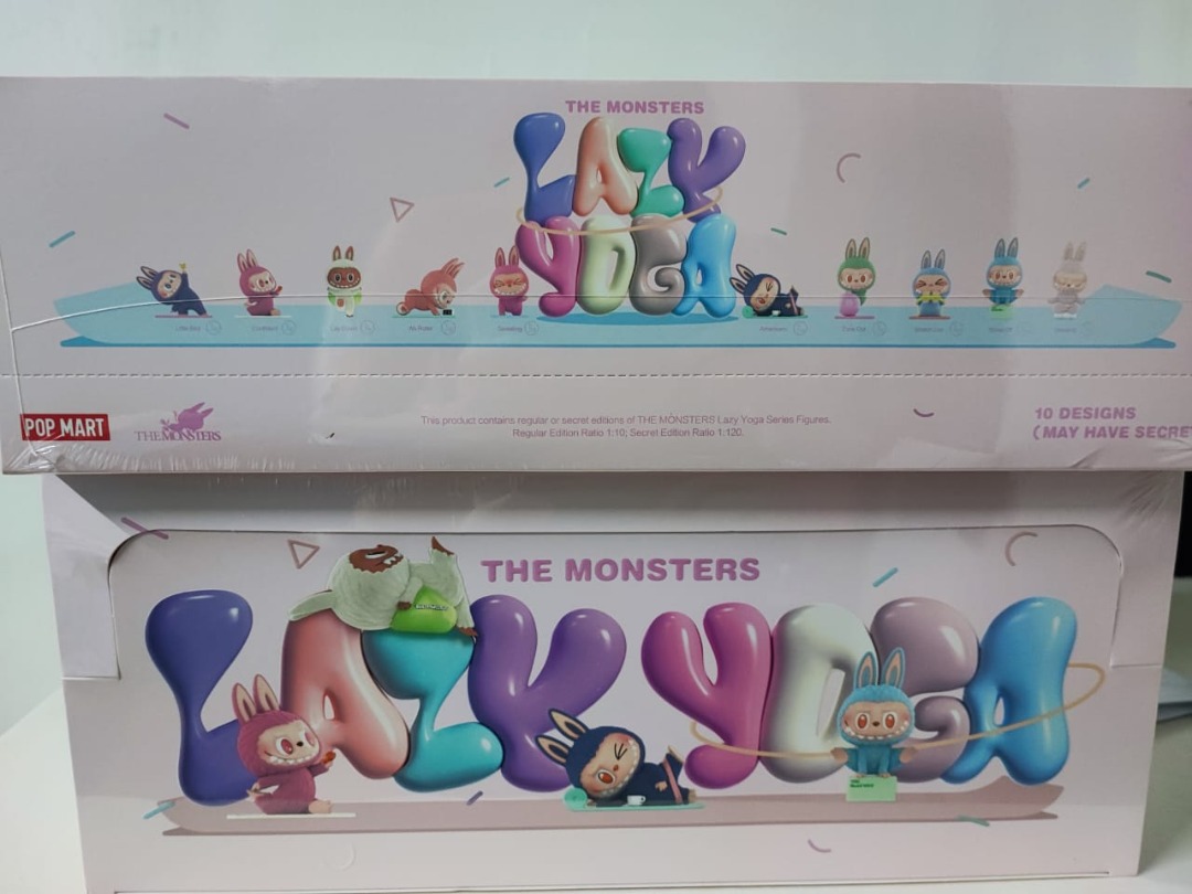 WTS - POPMART Labubu Lazy Yoga Series 100% authentic, Hobbies & Toys ...
