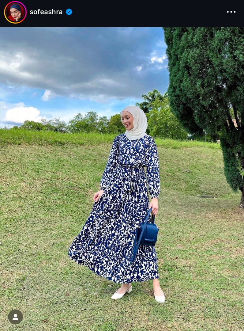 ZARA Dress (as seen on Sofeashra, Dahlia Rizal and Erin Malik), Women's ...
