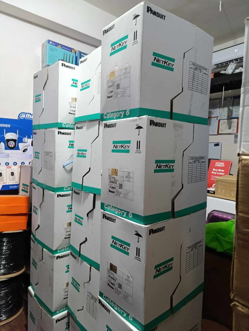 305M Panduit Cat6 UTP Cable Pure Copper Indoor, Computers & Tech, Parts ...