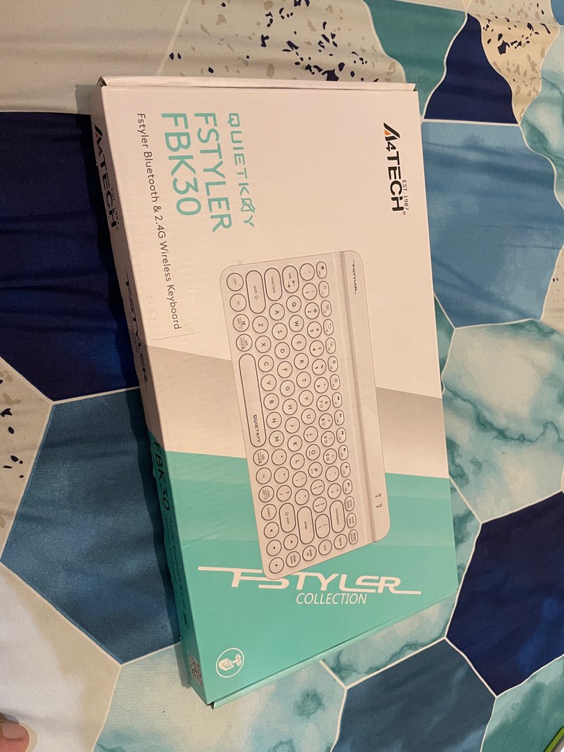 A4Tech FStyler FBK30 Wireless Keyboard, Computers & Tech, Parts ...