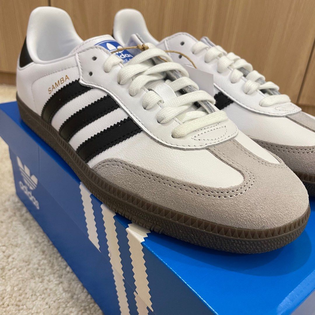 ADIDAS SAMBA OG CLEAR GRANITE, Men's Fashion, Footwear, Sneakers on ...