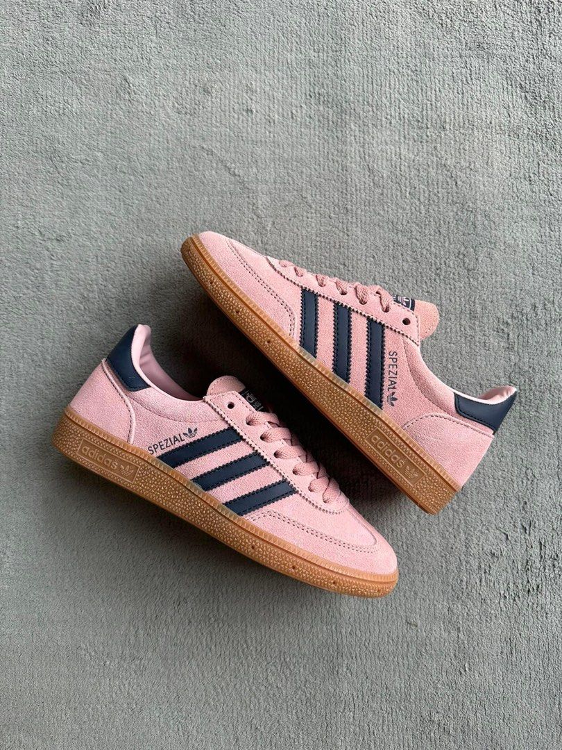 Adidas Spezial Pink, Men's Fashion, Footwear, Sneakers on Carousell