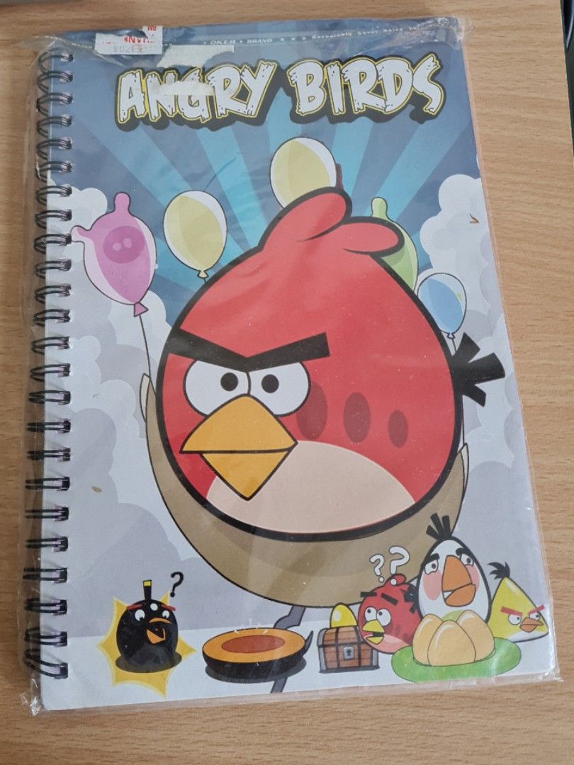 Angry birds writing book, Hobbies & Toys, Books & Magazines, Assessment ...