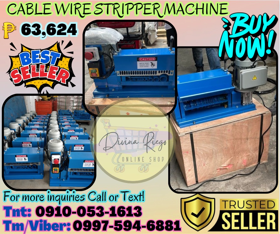 Available Now Electric Cable Wire Stripper Machine, Commercial ...