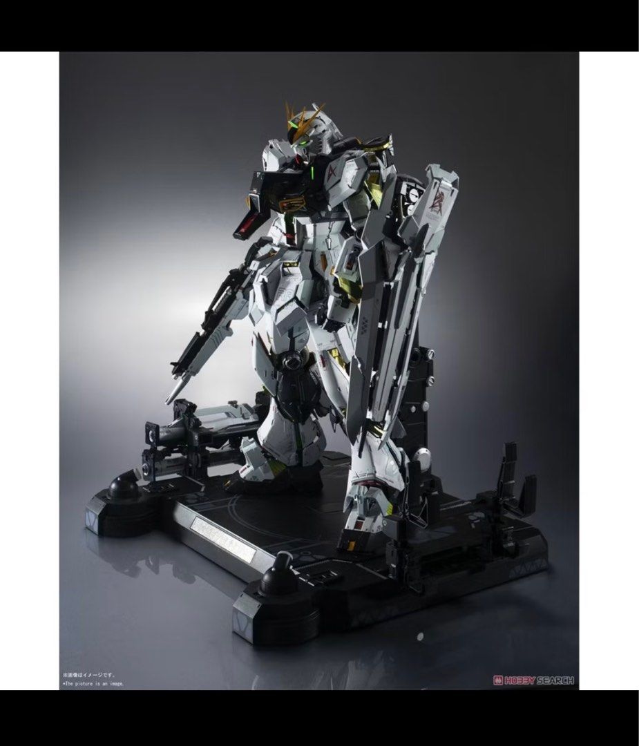 Bandai Metal Structure Kaitaishouki - RX-93 Nu Gundam - 1/72 Scale ...
