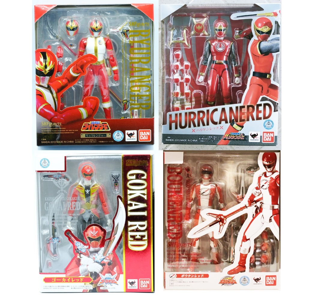 Bandai S.H.Figuarts Gosei Sentai Dairanger Ryu Ranger, GoGo Sentai ...