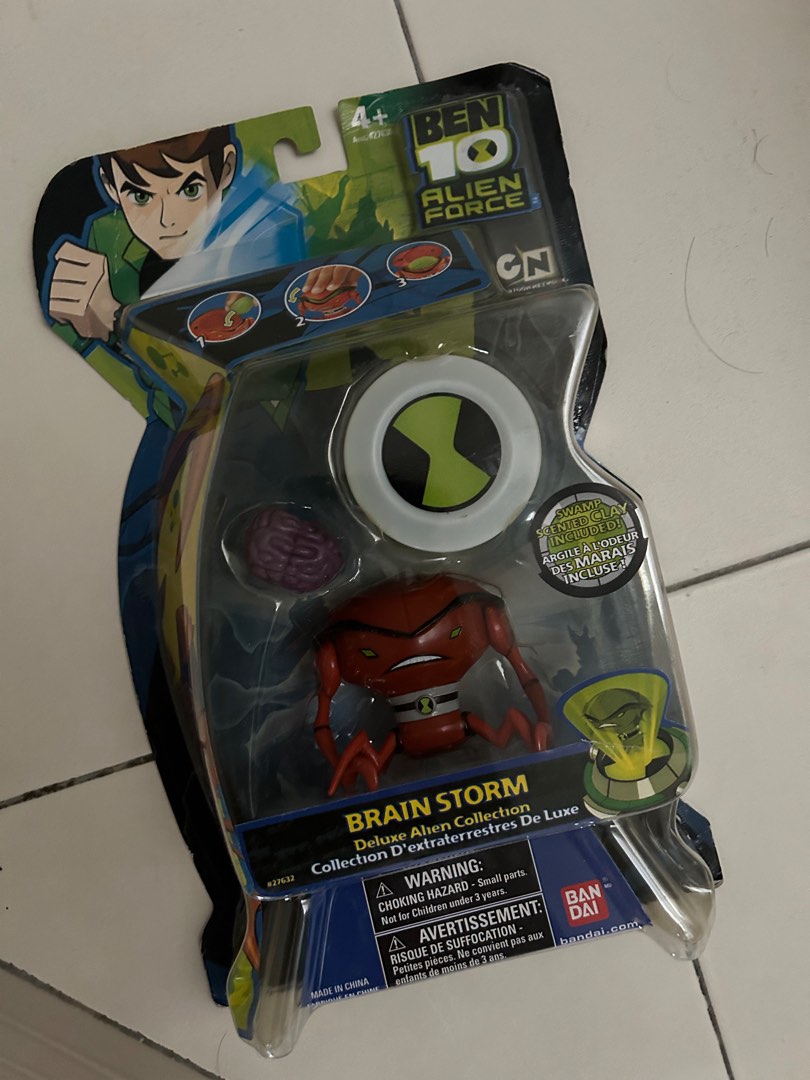 Ben 10 Alien Force Deluxe Alien Collection Brainstorm Action Figure ...