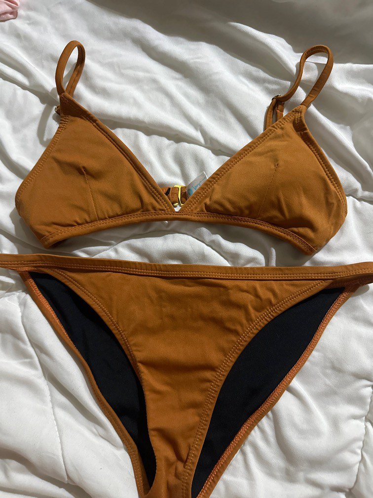 Beyond The Beach Taylor Bikini in Tawny, Women's Fashion, Swimwear, Bikinis & Swimsuits on Carousell