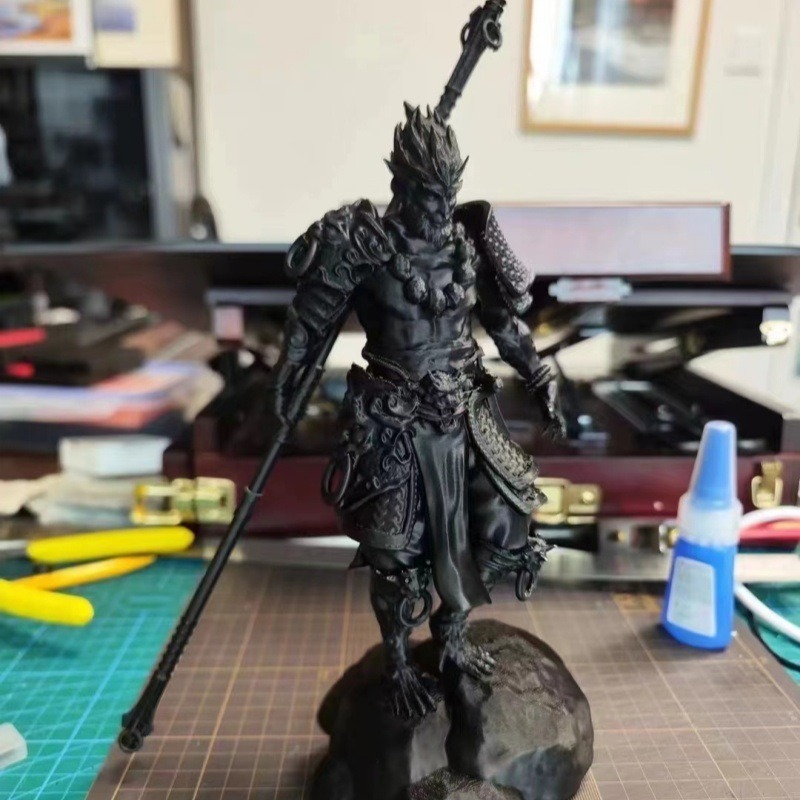 Black Mythology Wukong Ornaments Hand-made Fighting Buddha Monkey King ...