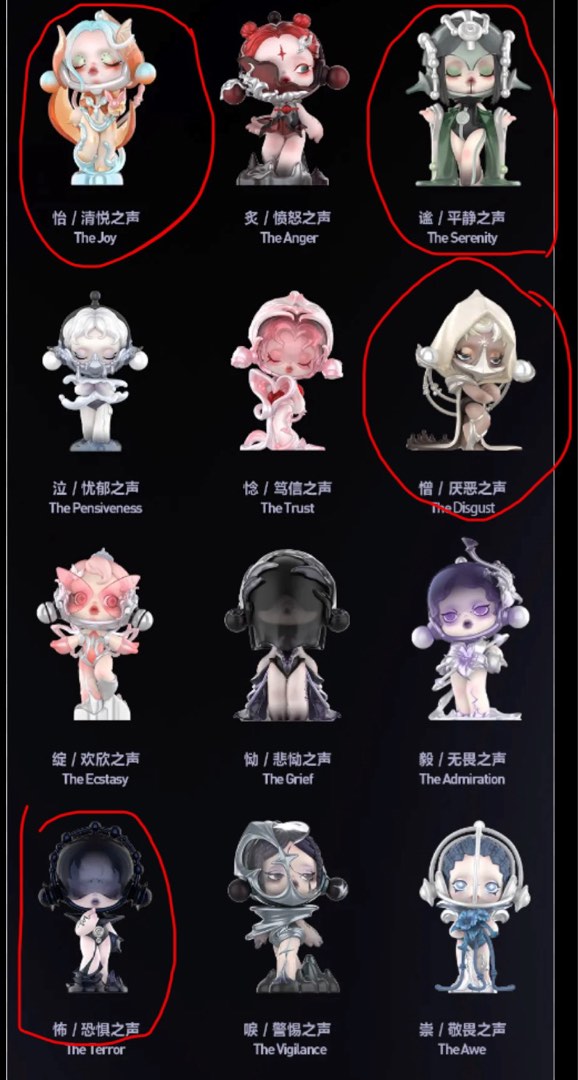 BNIF skullpanda the sound; joy/disgust/serenity/terror, Hobbies & Toys ...