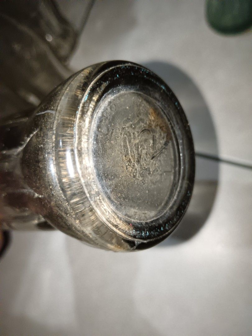 Botol coca cola coke embossed malaya 1950an putih, Hobbies & Toys ...