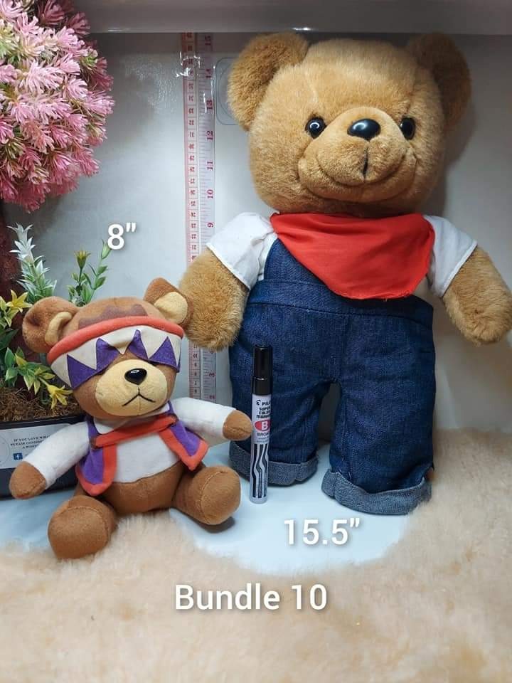 Bundle Teddy Bear in Cowboy Outfit Stuffed Toy, Hobbies & Toys, Toys ...