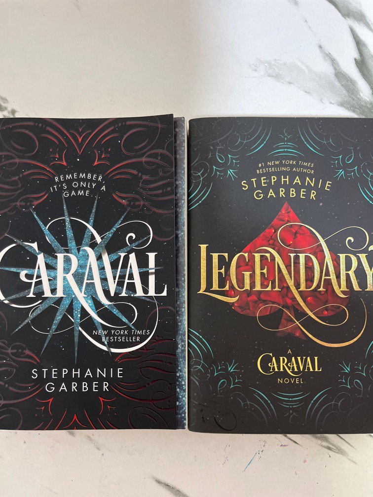 Caraval and legendary by Stephanie Garber, Hobbies & Toys, Books ...