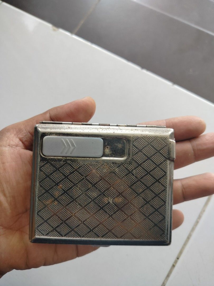 Cigarette box / Kotak Besi Rokok, Men's Fashion, Watches & Accessories ...