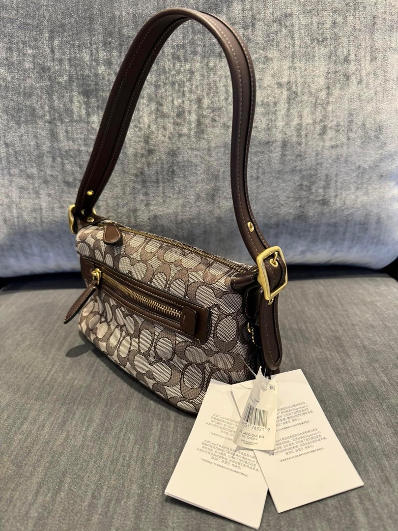 Coach Demi Re-edition Bag in Signature Jacquard, Luxury, Bags & Wallets ...