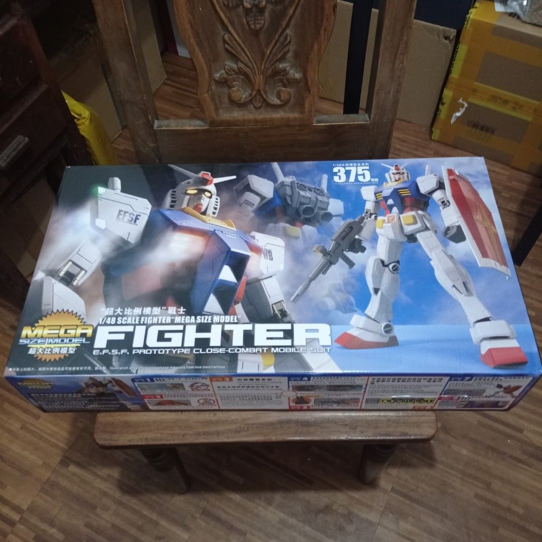 Daban Mega Size Rx 78 1/48 Gundam mecha robot model kit toys action ...