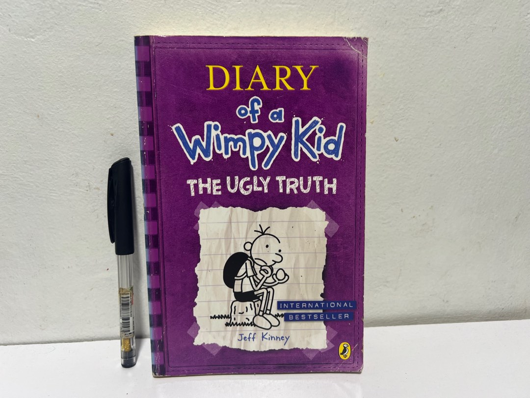 Diary of a Wimpy Kid: The Ugly Truth by Jeff Kinney, Hobbies & Toys ...