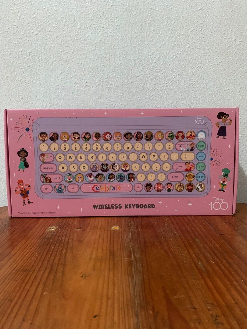 Disney wireless Keyboard, Pooh&piglet Plushie (NEW), Hobbies & Toys ...