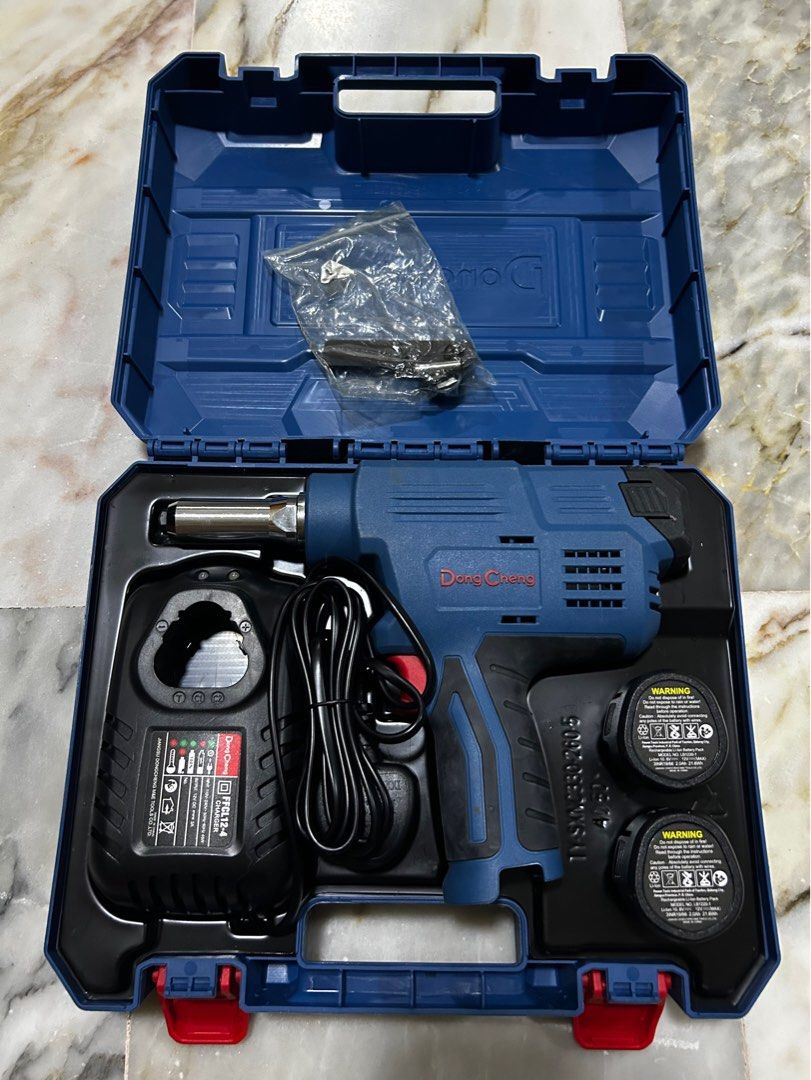 DONGCHENG 12V CORDLESS BLIND RIVET GUN, Furniture & Home Living, Home ...