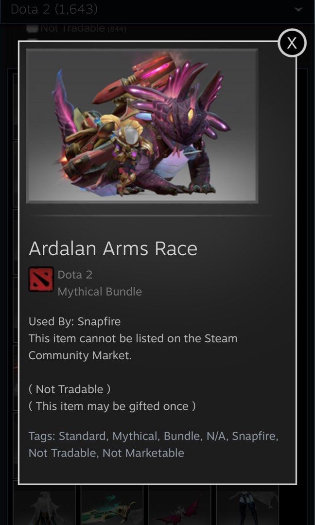 Dota 2 Crownfall Collector’s Cache - Luna (Rare) & Snapfire, Video ...