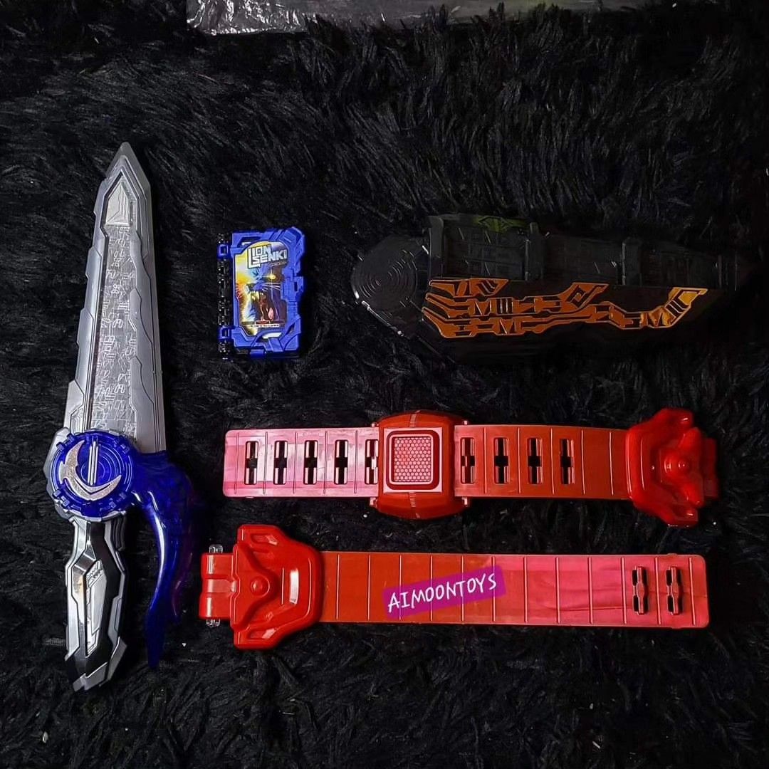 DX Blades Suseiken Nagare Seiken Swordriver Driver Belt + DX Lion Senki ...