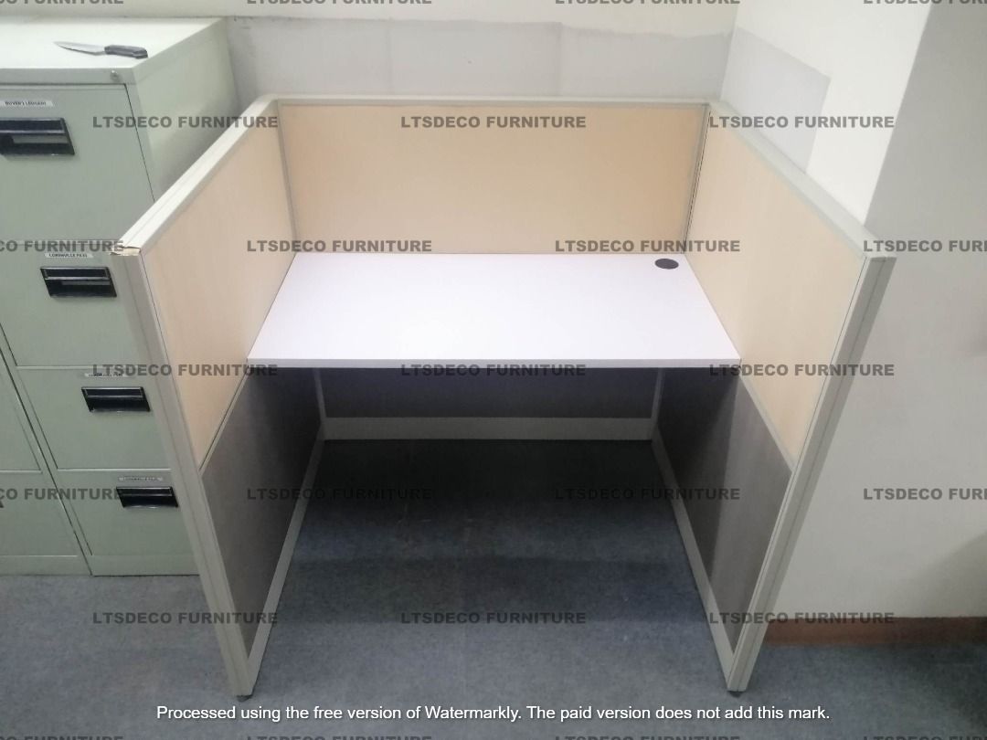 full fabric workstation office partitions, Furniture & Home Living ...
